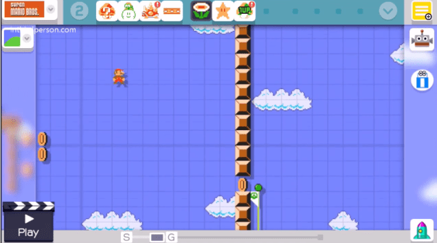 Super Mario Maker Design Diary: Tight Squeeze – In Third Person