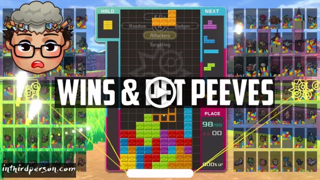 Hard Fought Wins and Streamer Pet Peeves! Tetris 99 Live Stream! – In ...