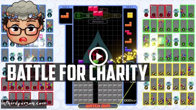 Teamwork Makes the Dream Work! – Tetris 99 Live Stream – In Third Person