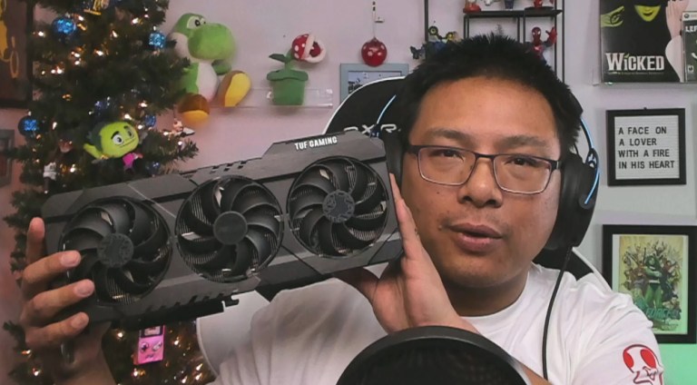 Unboxing the Asus TUF Gaming GeForce RTX 3060Ti OC Edition Graphics ...