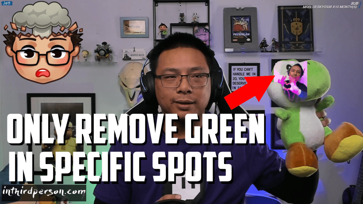 Advanced Green Screen Tutorial: How-To Only Chroma Key Specific Spots ...