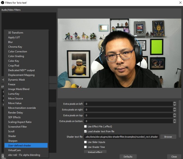 How to Easily Add Rounded Corners to Your OBS Camera View – In Third Person