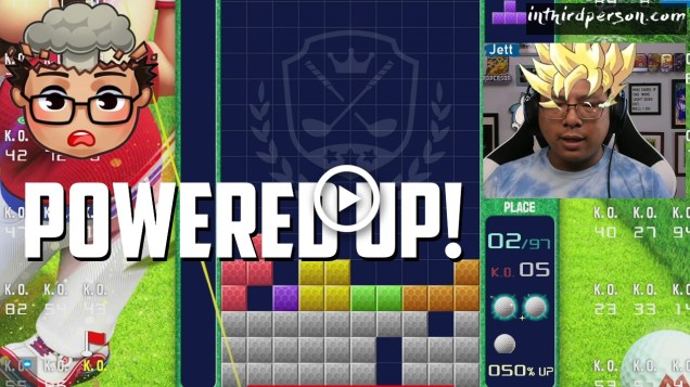 Powered Up! – Tetris 99 Live Stream – In Third Person