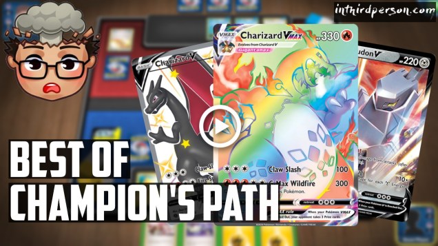 The Best Cards From Pokemon TCG Sword & Shield Champion’s Path! – In ...