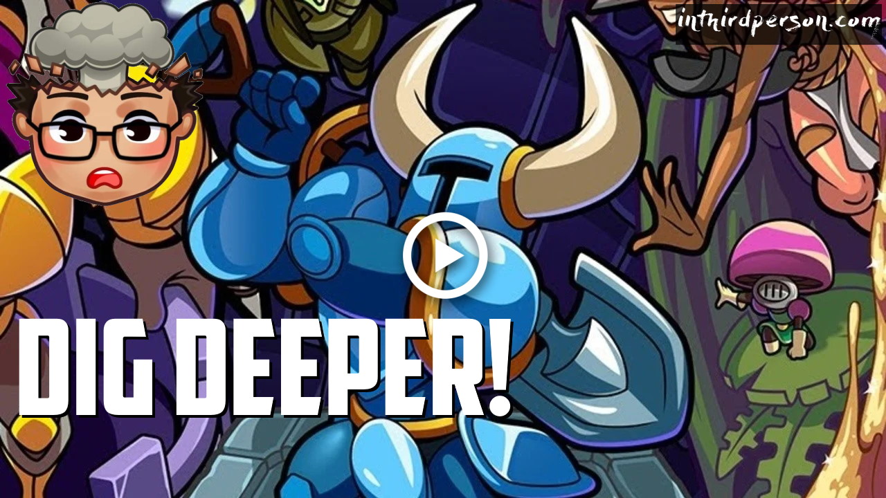 How Low Can You Go? – Shovel Knight Dig Live Stream – In Third Person