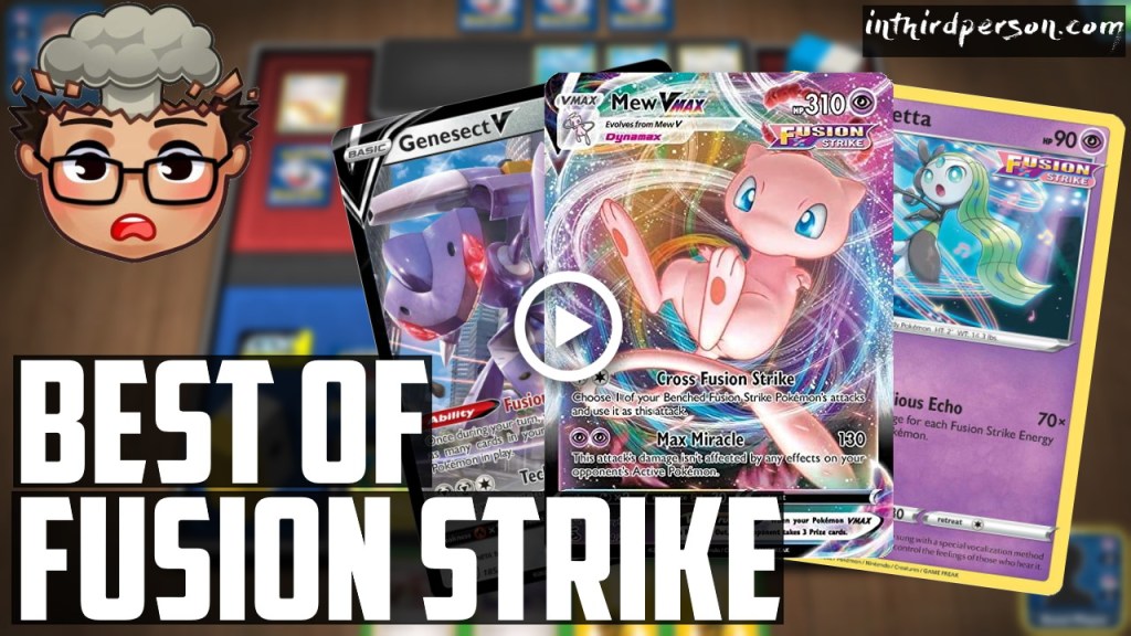 The Best Cards From Pokemon TCG Fusion Strike! (Mew VMAX, Genesect V ...
