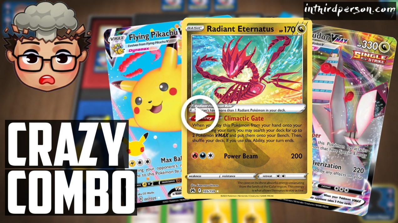 Radiant Eternatus with Duraludon VMAX and Flying Pikachu is a Real Deck ...