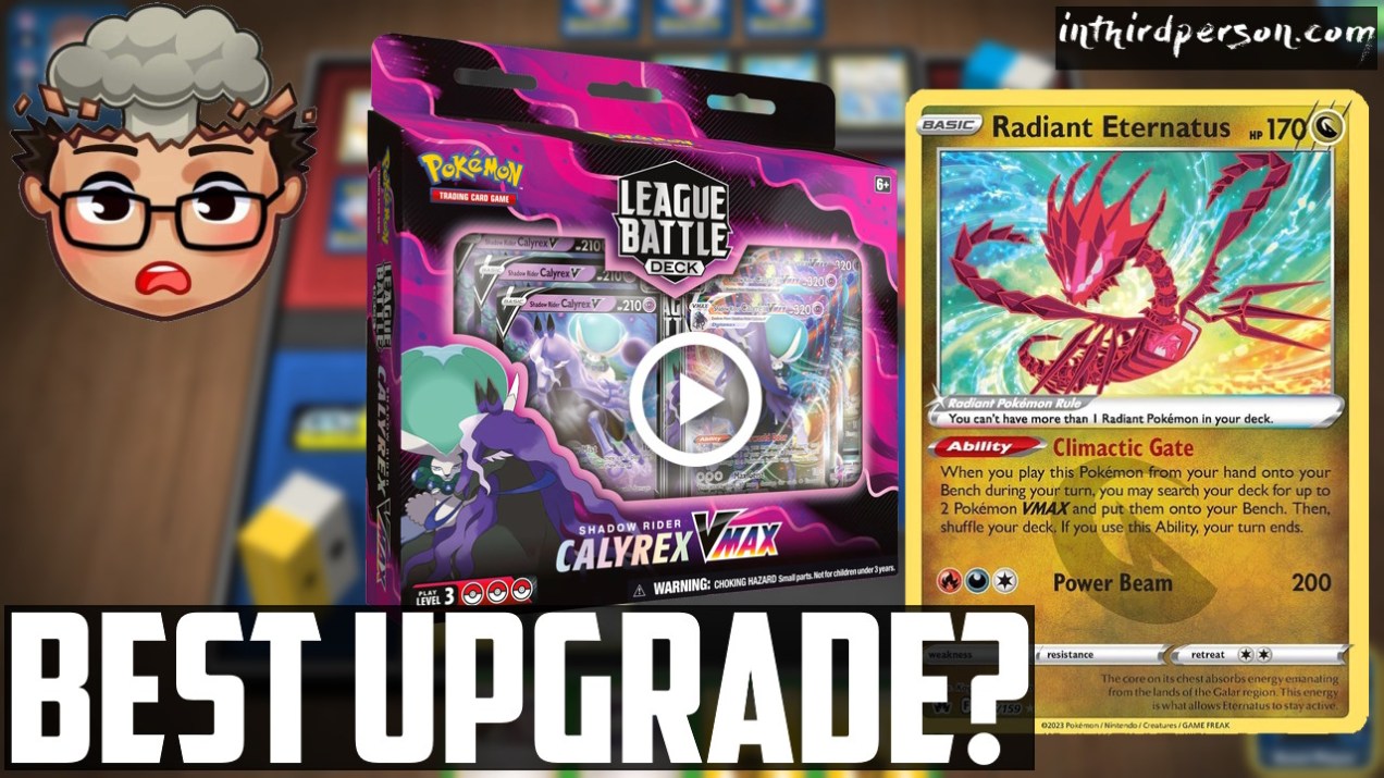 Upgrade Your Shadow Rider Calyrex VMAX League Battle Deck with Radiant ...