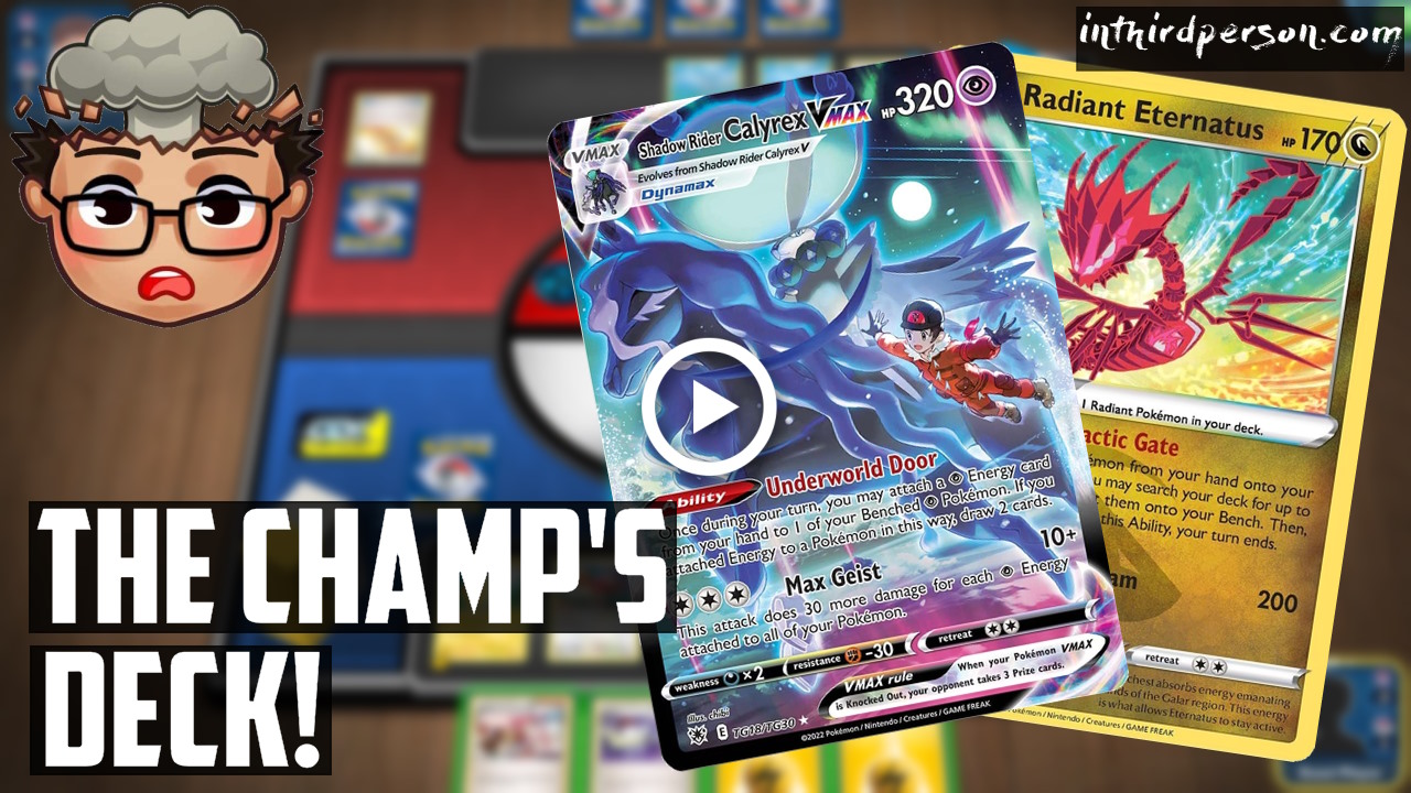 Pokemon TCG Champion Shares Their Shadow Rider Calyrex VMAX with ...