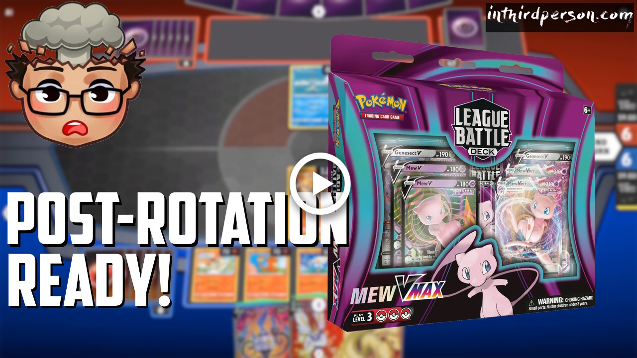 Upgrade the Mew VMAX League Battle Deck for Post-Rotation Play ...
