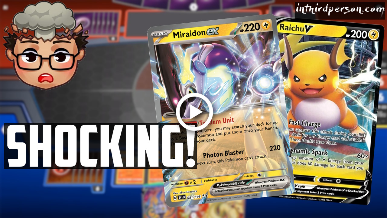 Miraidon ex and Raichu V Are a SHOCKING Combo! – Pokemon TCG Deck List ...
