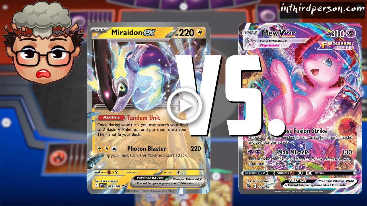 Can Mew VMAX Grind Miraidon ex to a halt with Path to the Peak ...