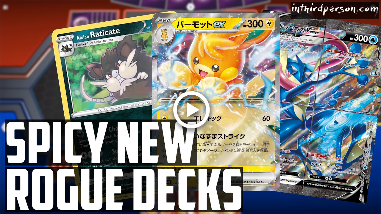 Spicy Paldea Evolved Rogue Decks – Pawmot ex, Leafeon VSTAR, Greninja V ...