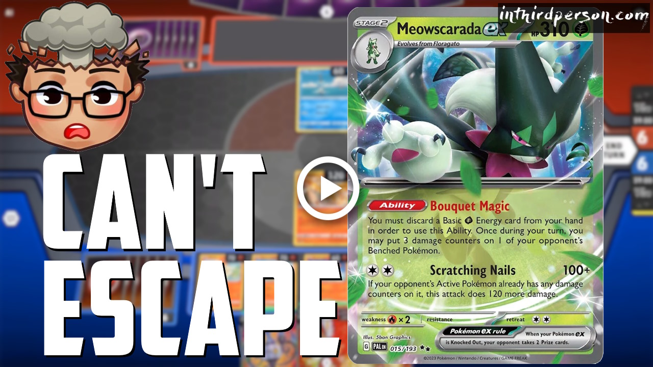 Can’t escape Meowscarada ex! Crazy spread damage! – (Pokemon TCG Deck ...