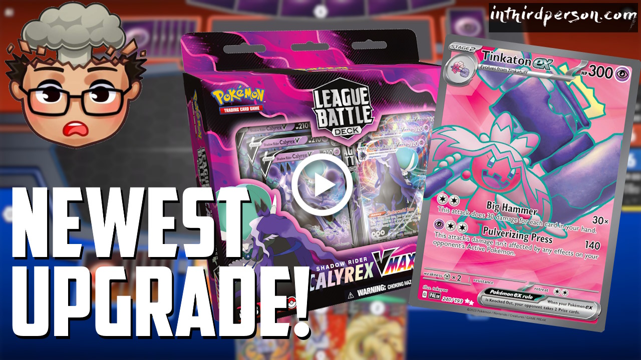 Upgrade Your Shadow Rider Calyrex VMAX League Battle Deck with Tinkaton ...
