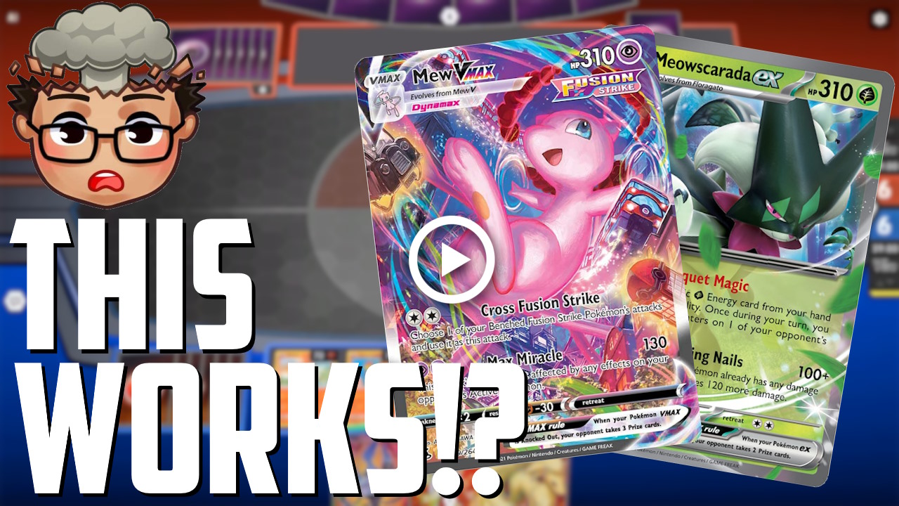 FIX Mew VMAX with…Meowscarada ex?! GET WRECKED Charizard! – (Pokemon ...