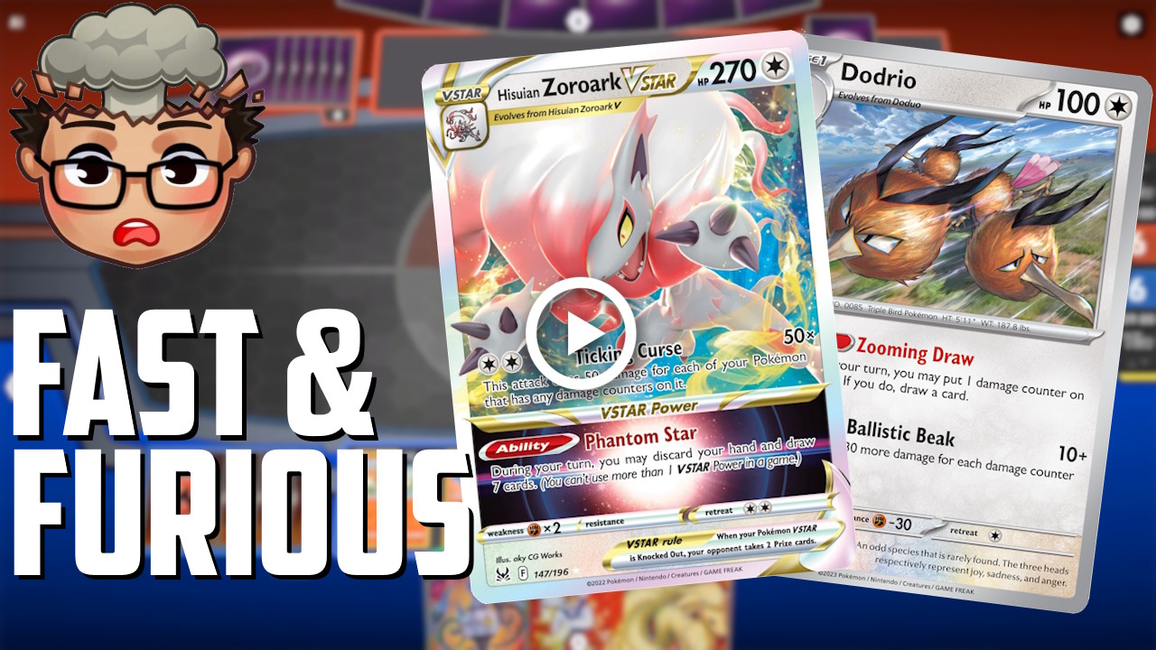 Zoroark VSTAR goes EVEN FASTER with Dodrio from Pokemon 151! – (Pokemon ...