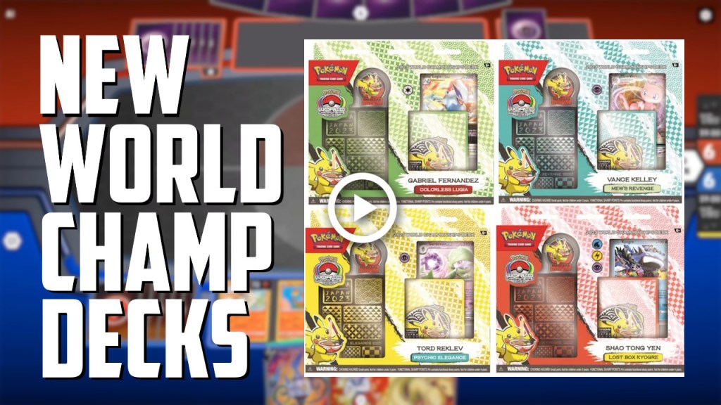 2023 Pokemon TCG World Championship Decks Revealed! – In Third Person