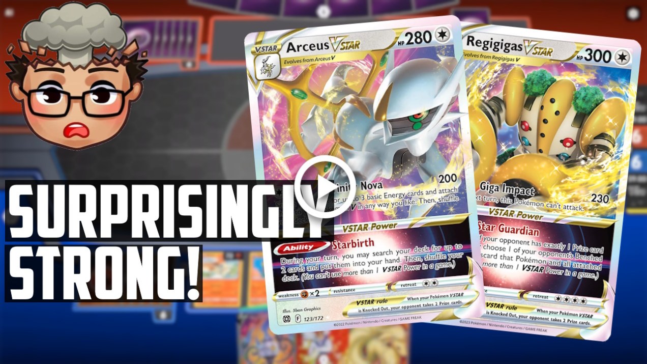Arceus VSTAR and Regigigas VSTAR SHINES at the BIGGEST REGIONALS ...