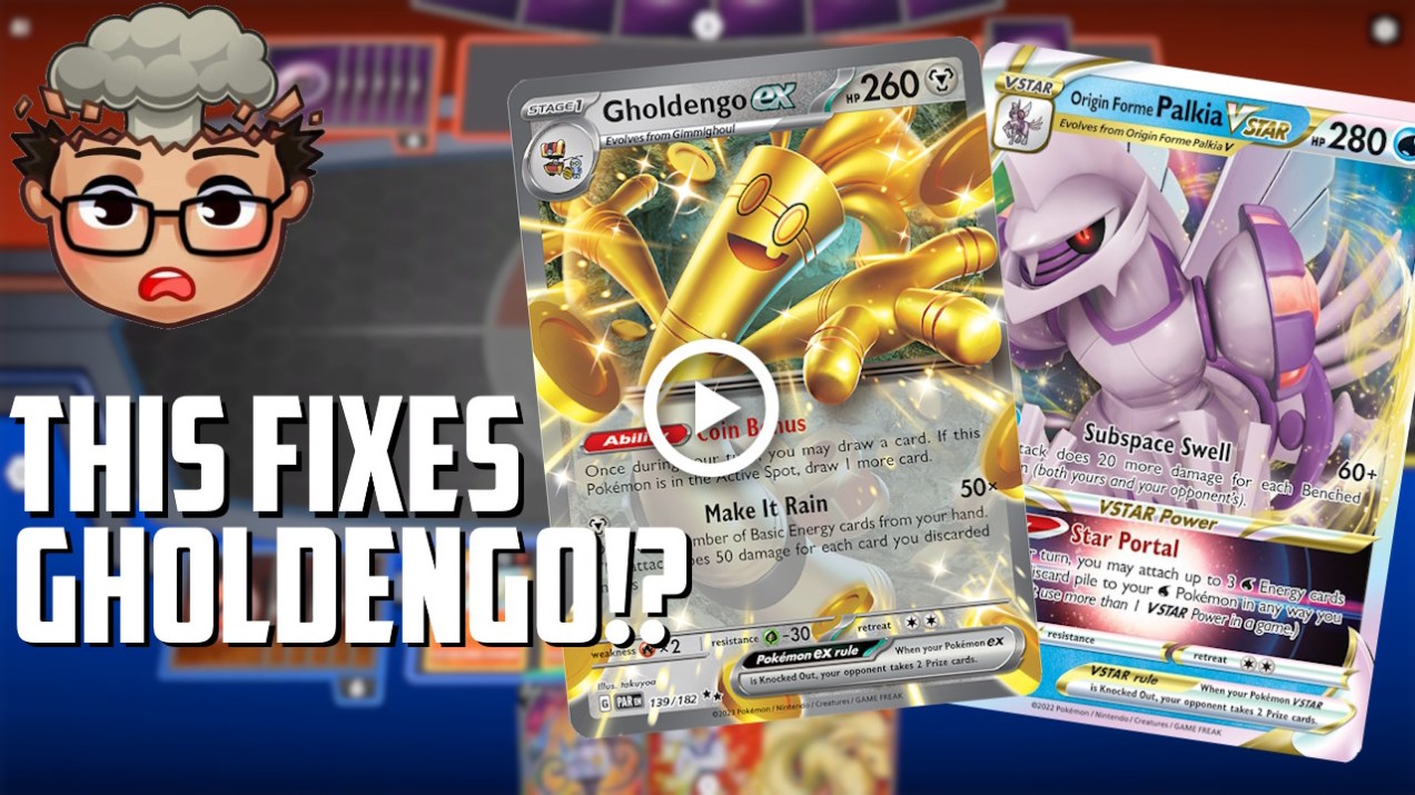 TOP 3 Gholdengo ex deck from HUGE TOURNAMENT features Palkia VSTAR ...