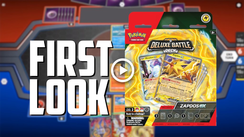FIRST LOOK Zapdos ex Deluxe Battle Deck! (Deck List + Matches) Is it ...