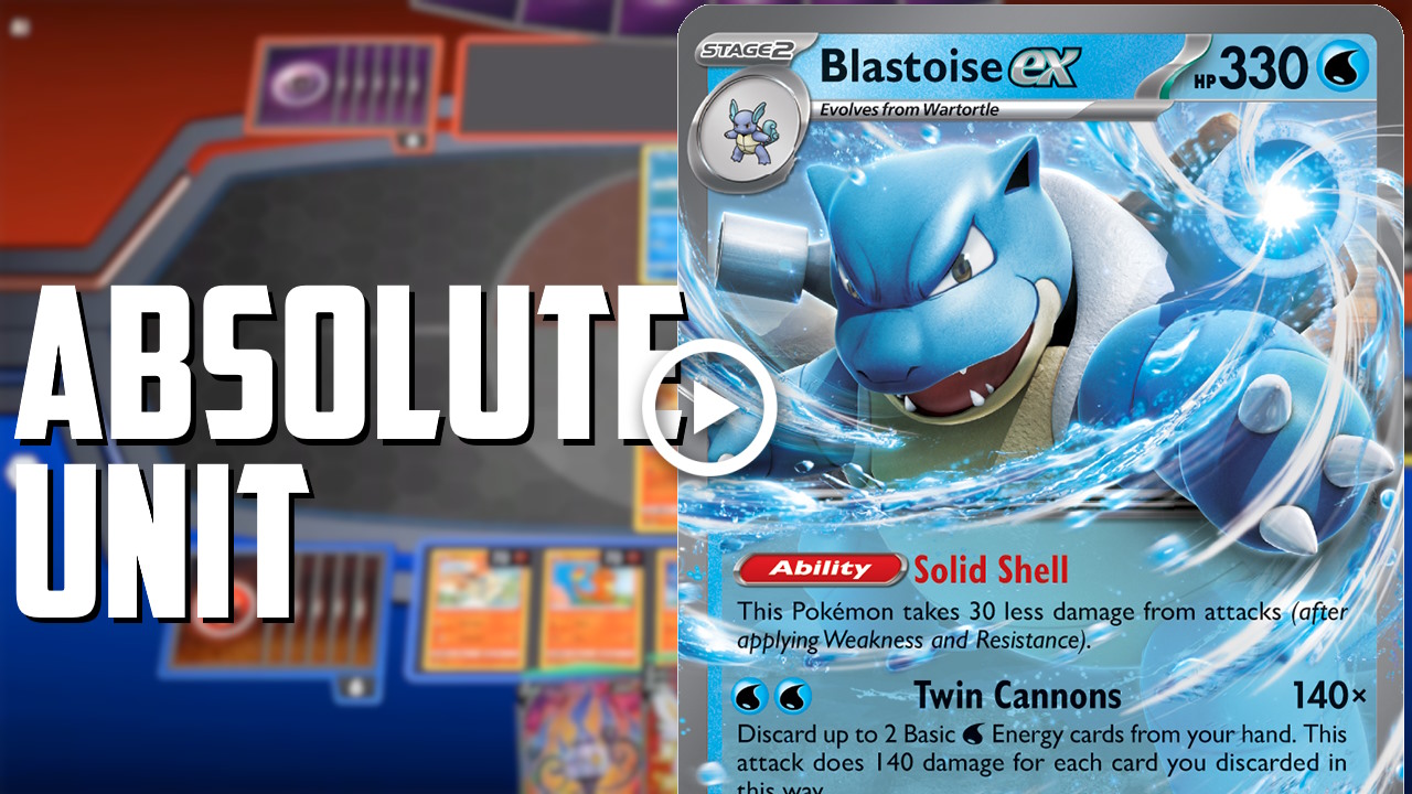 Blastoise ex Hits Hard and is Even Harder to KO! – (Pokemon TCG Deck ...