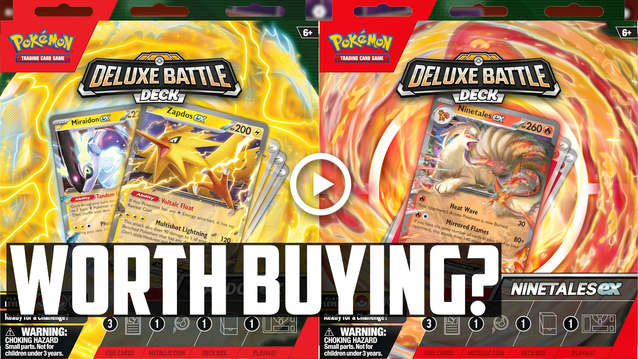 Are the NEW Zapdos ex and Ninetales ex Deluxe Battle Decks Worth Buying ...