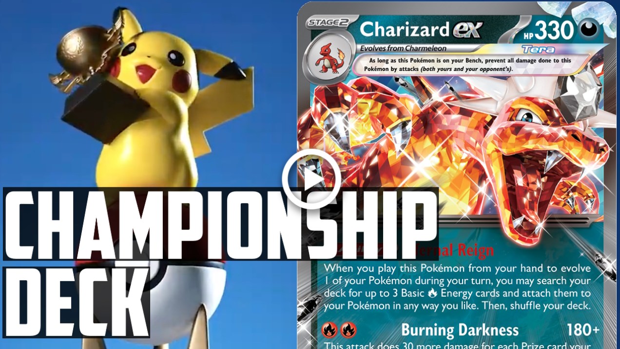 NEW CHARIZARD EX DECK WINS THE BIGGEST TOURNAMENT EVER! – (Pokemon TCG ...