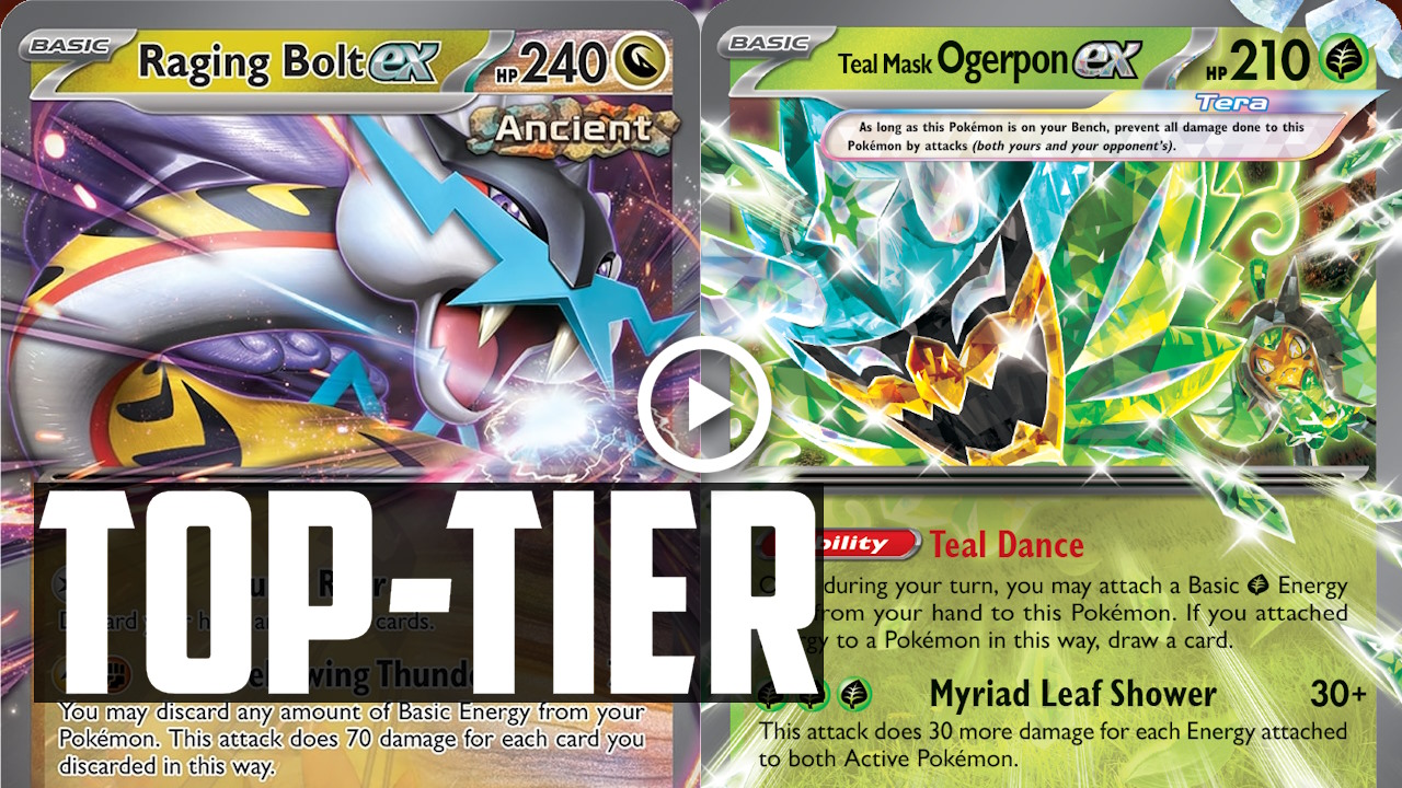 Raging Bolt ex is TOP-TIER NOW Thanks to Teal Mask Ogerpon ex ...