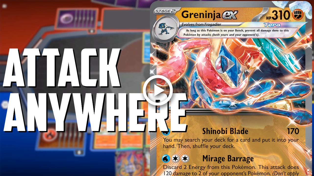 ATTACK ANYWHERE WITH Tera Greninja ex! But is it enough? – (Pokemon TCG ...