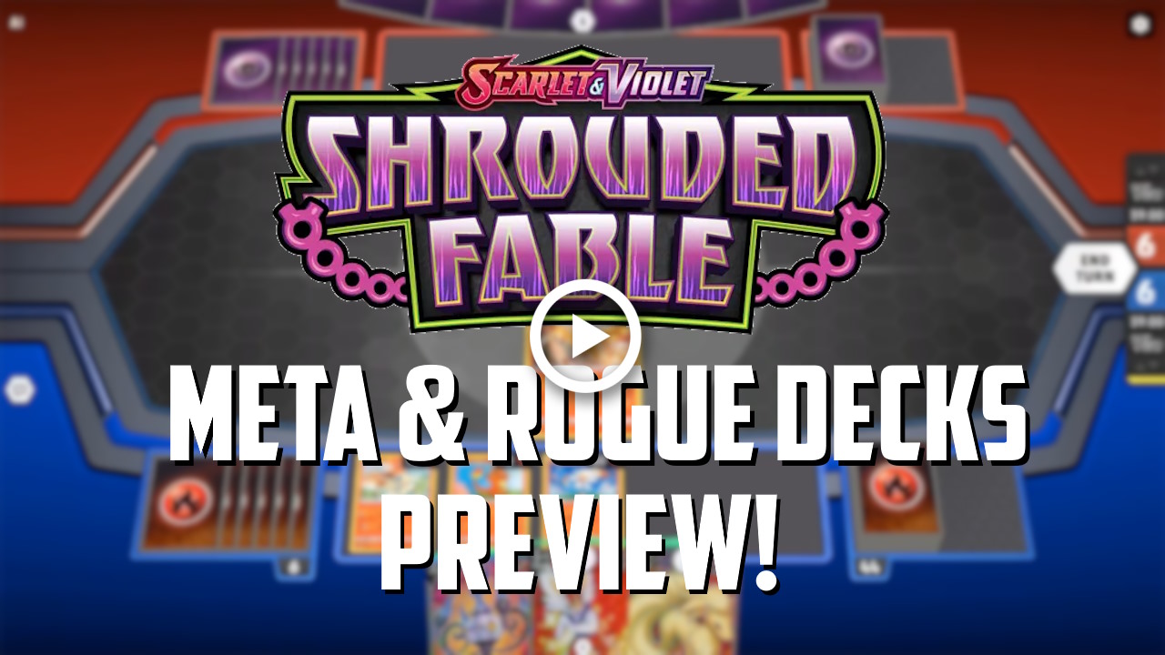 TONS OF NEW AND UPDATED SHROUDED FABLE DECKS! – Pokemon TCG Preview – In Third Person