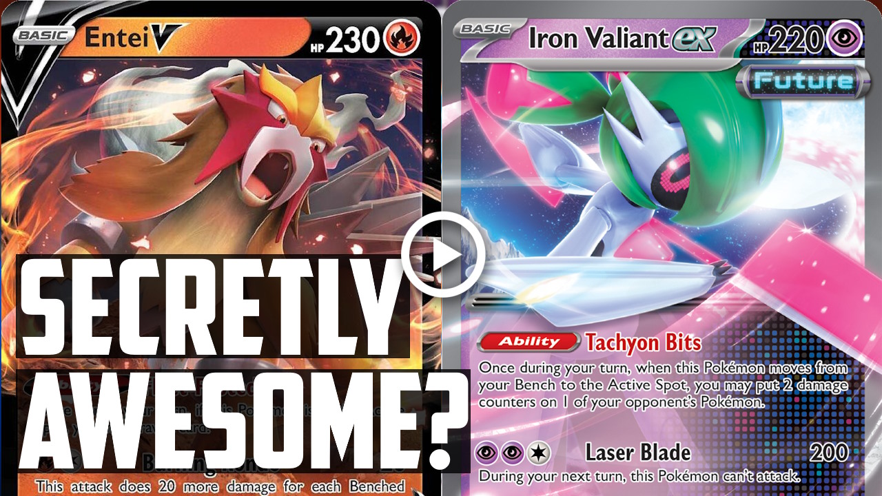 Entei V and Iron Valiant ex have been SECRETLY GREAT IN TOURNAMENTS ...