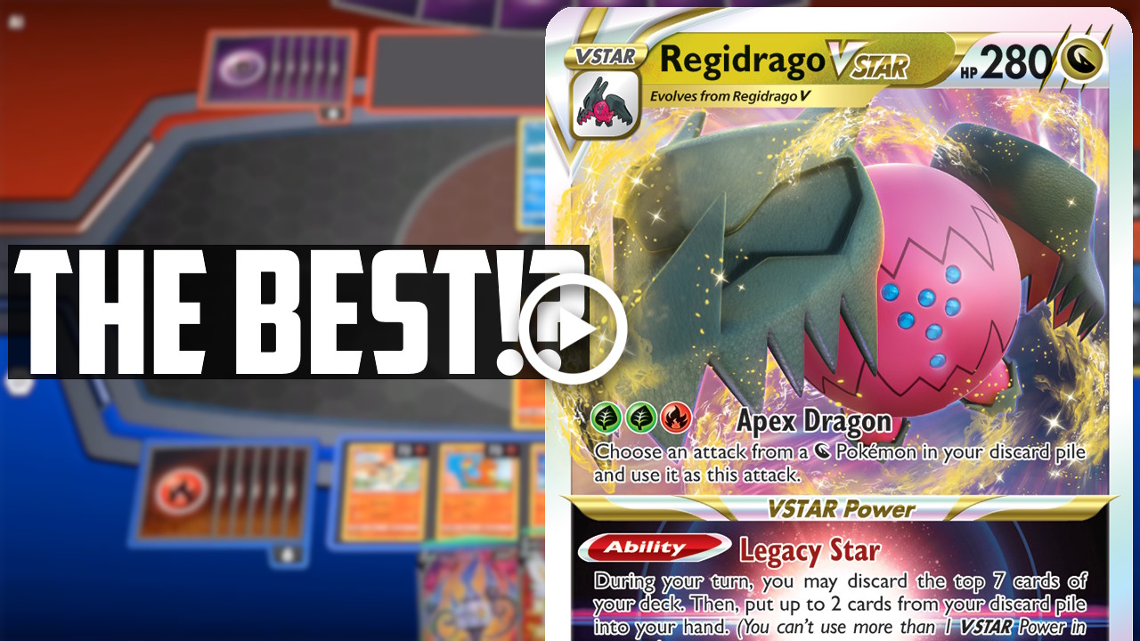 THE BEST DECK RIGHT NOW IS…Regidrago VSTAR?!- (Pokemon TCG Deck List ...
