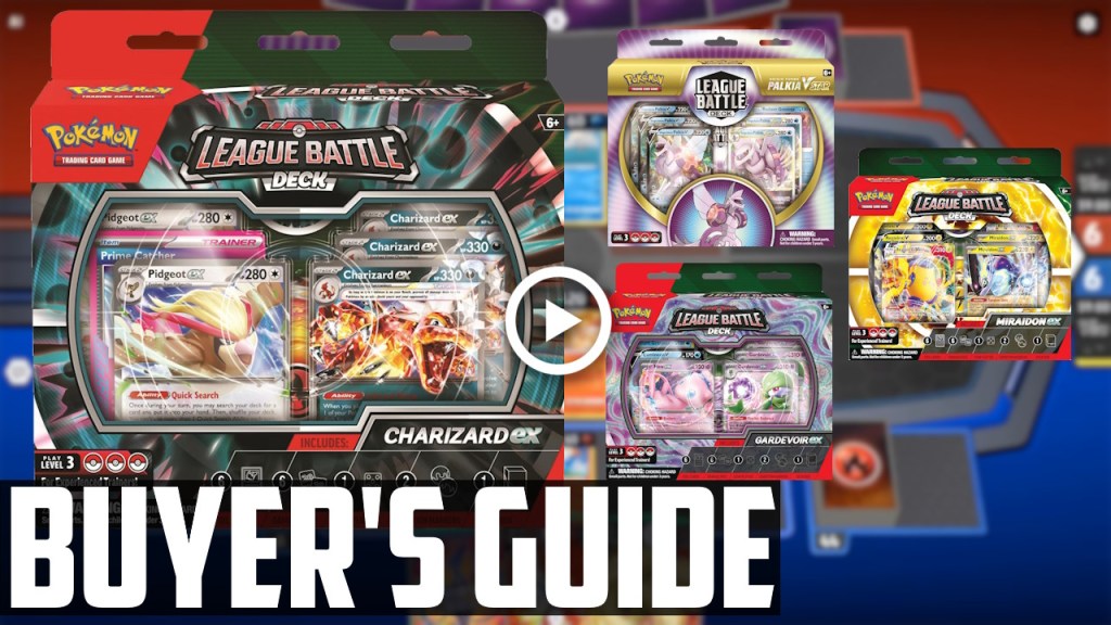 Pokemon TCG League Battle Deck Buyer’s Guide! Charizard ex, Gardevoir ...