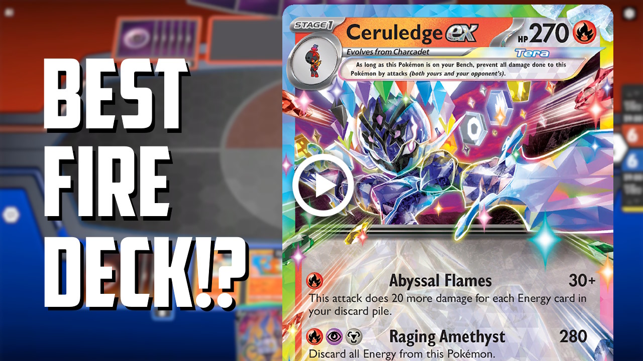 Is Ceruledge already the BEST FIRE DECK?! Can ONE-HIT KO ANYTHING ...