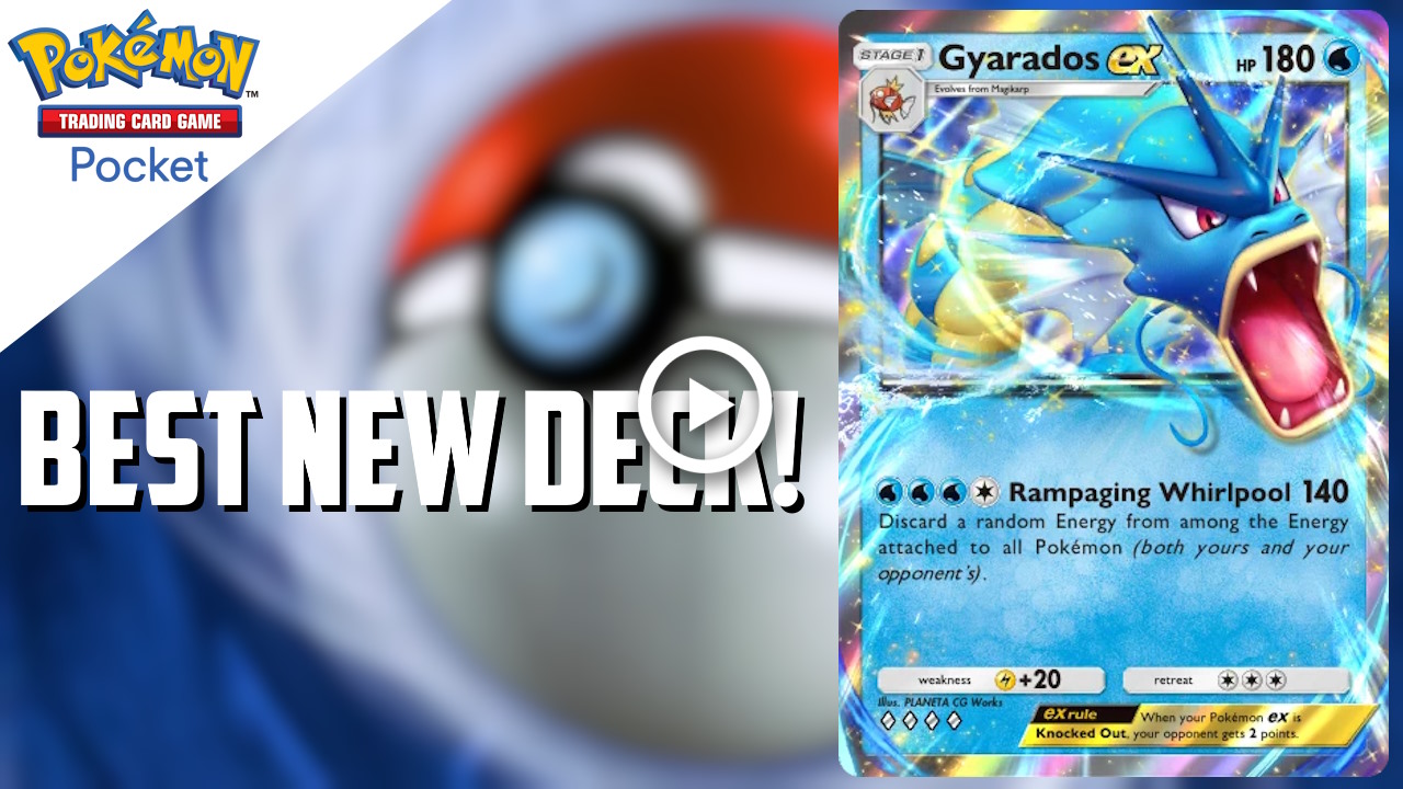 Gyarados ex is THE BEST NEW DECK! – (Pokemon TCG Pocket Deck List ...