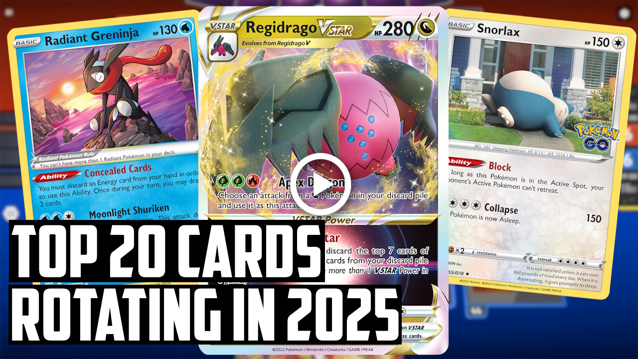 Top 20 Pokemon TCG cards we’re losing to the 2025 rotation – In Third ...