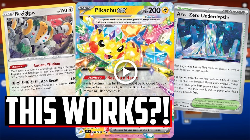 Pikachu ex in the Regigigas deck?! YES! – (Pokemon TCG Deck List ...