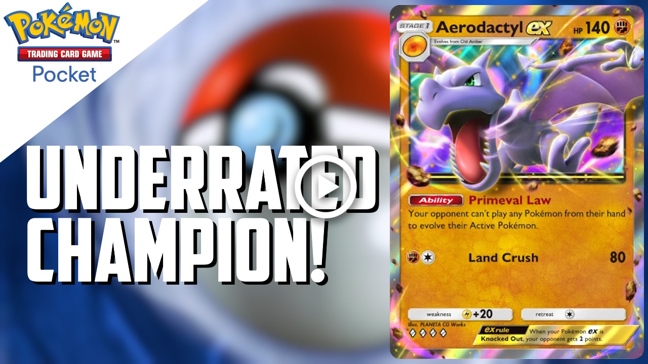 1ST PLACE Aerodactyl ex deck is AMAZING – (Pokemon TCG Pocket Deck List ...