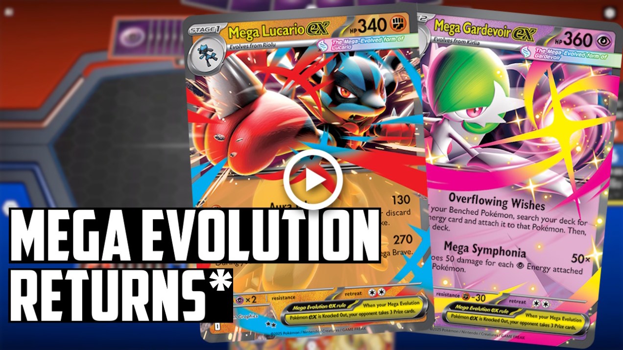 Mega Evolution is RETURNING to the Pokemon TCG! 1st look at Mega ...